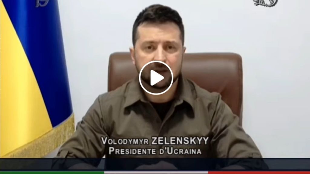Guerra In Ucraina L Intervento Di Zelensky Alla Camera Dei Deputati