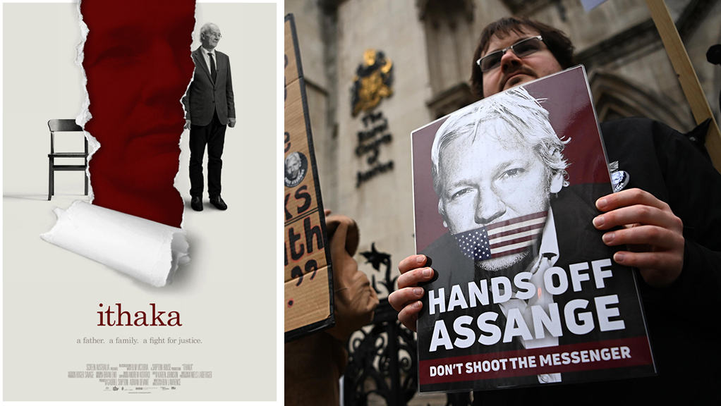 Assange, il volto intimo e familiare nel docufilm “Ithaka”