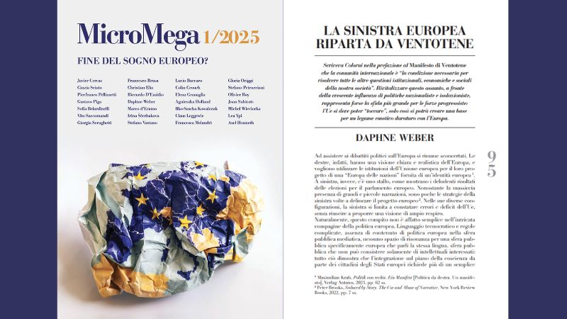 La sinistra europea riparta da Ventotene
